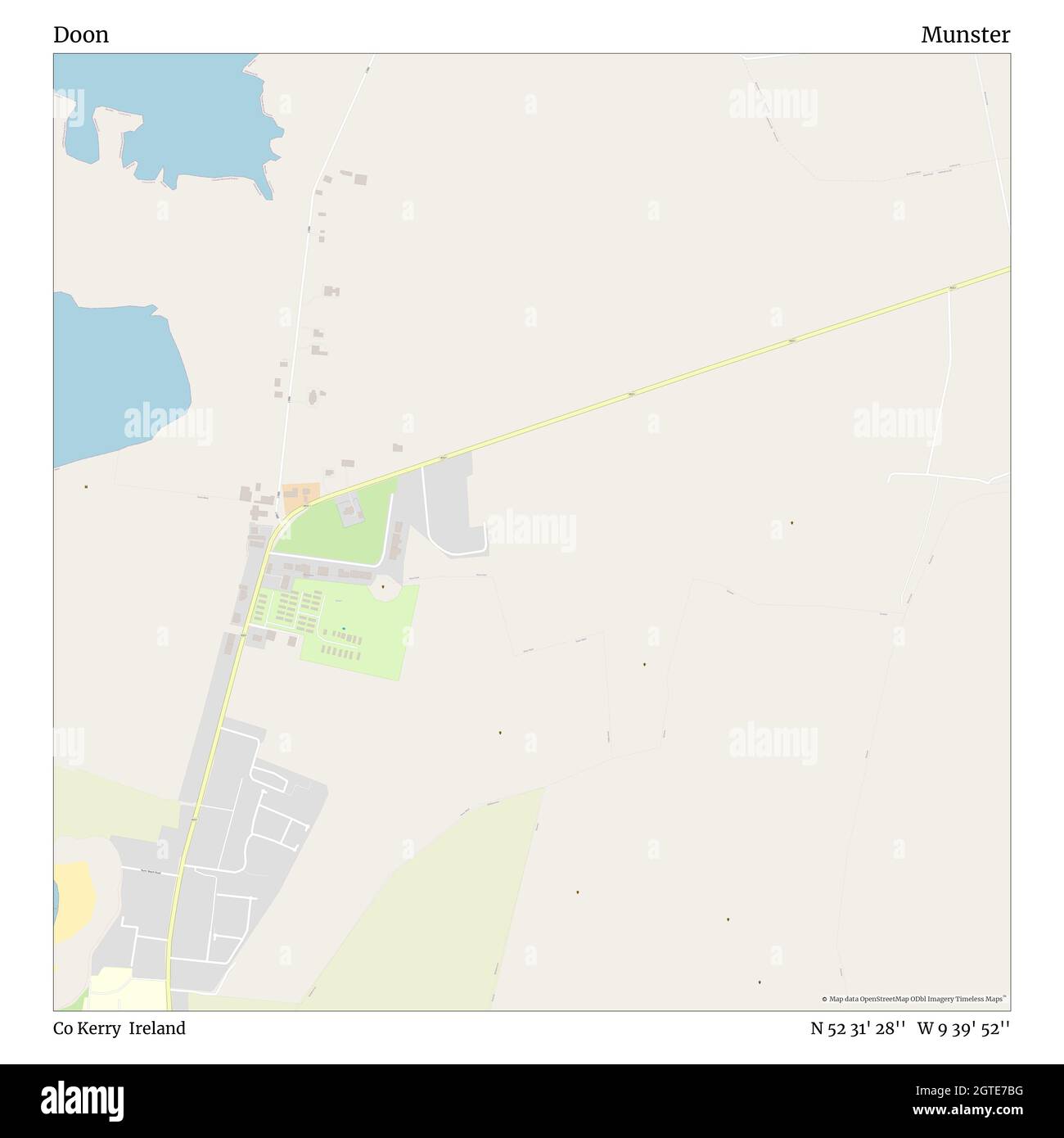 Doon, Co Kerry, Ireland, Munster, N 52 31' 28'', W 9 39' 52'', map ...