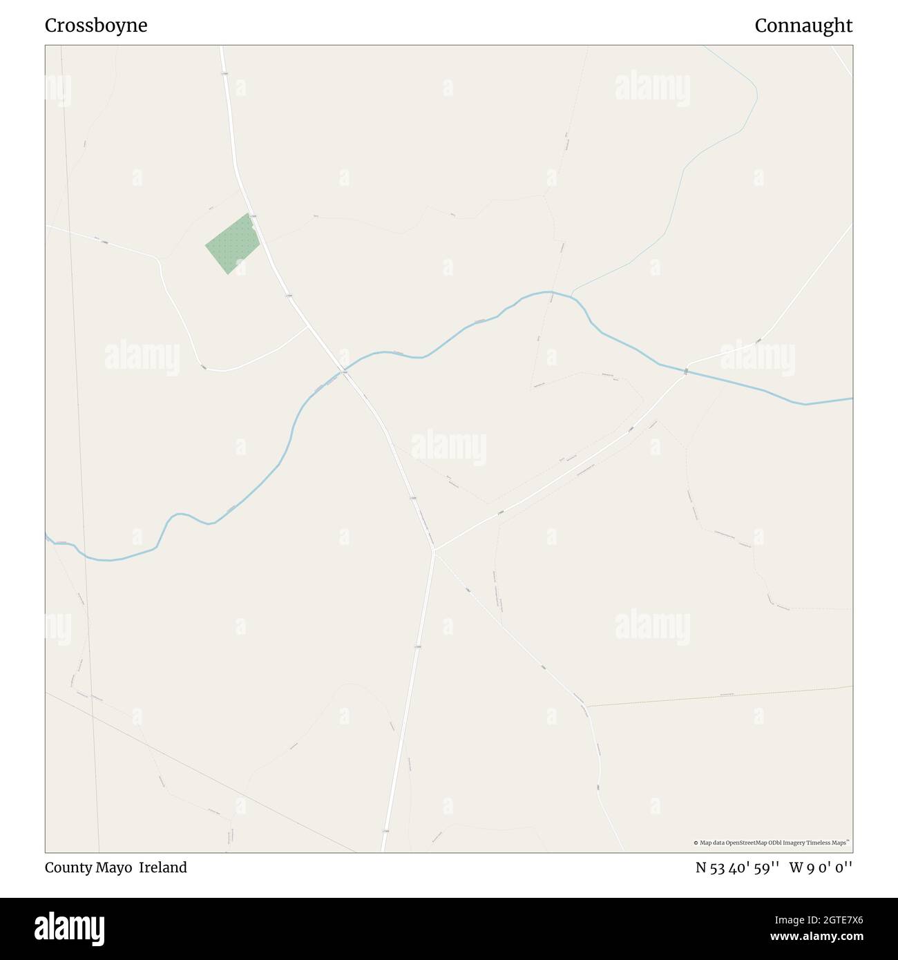 Crossboyne, County Mayo, Ireland, Connaught, N 53 40' 59'', W 9 0' 0 ...