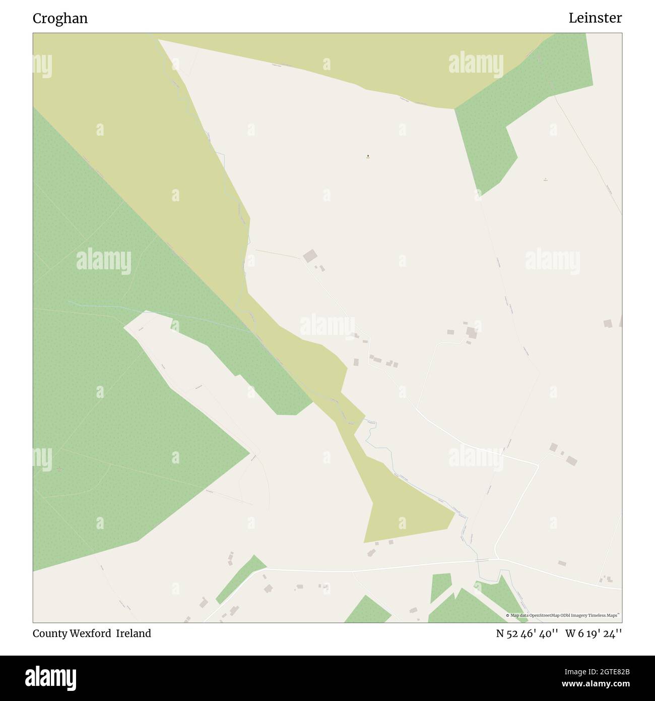 Map of croghan Cut Out Stock Images & Pictures - Alamy