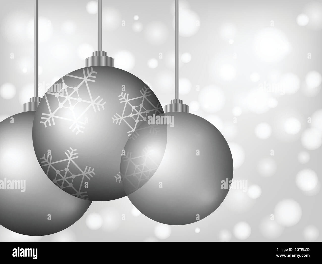 Background template with gray balls Stock Vector Image & Art - Alamy