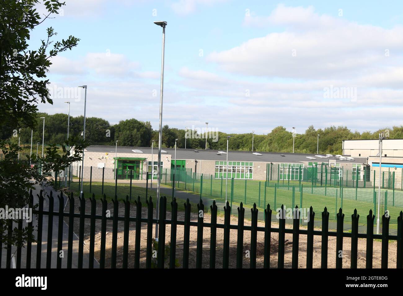 29 August 2021 Radcliffe, Manchester, United Kingdom.Spring Lane School ...