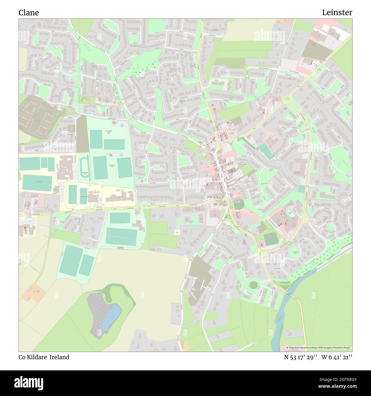 Clane map hi-res stock photography and images - Alamy