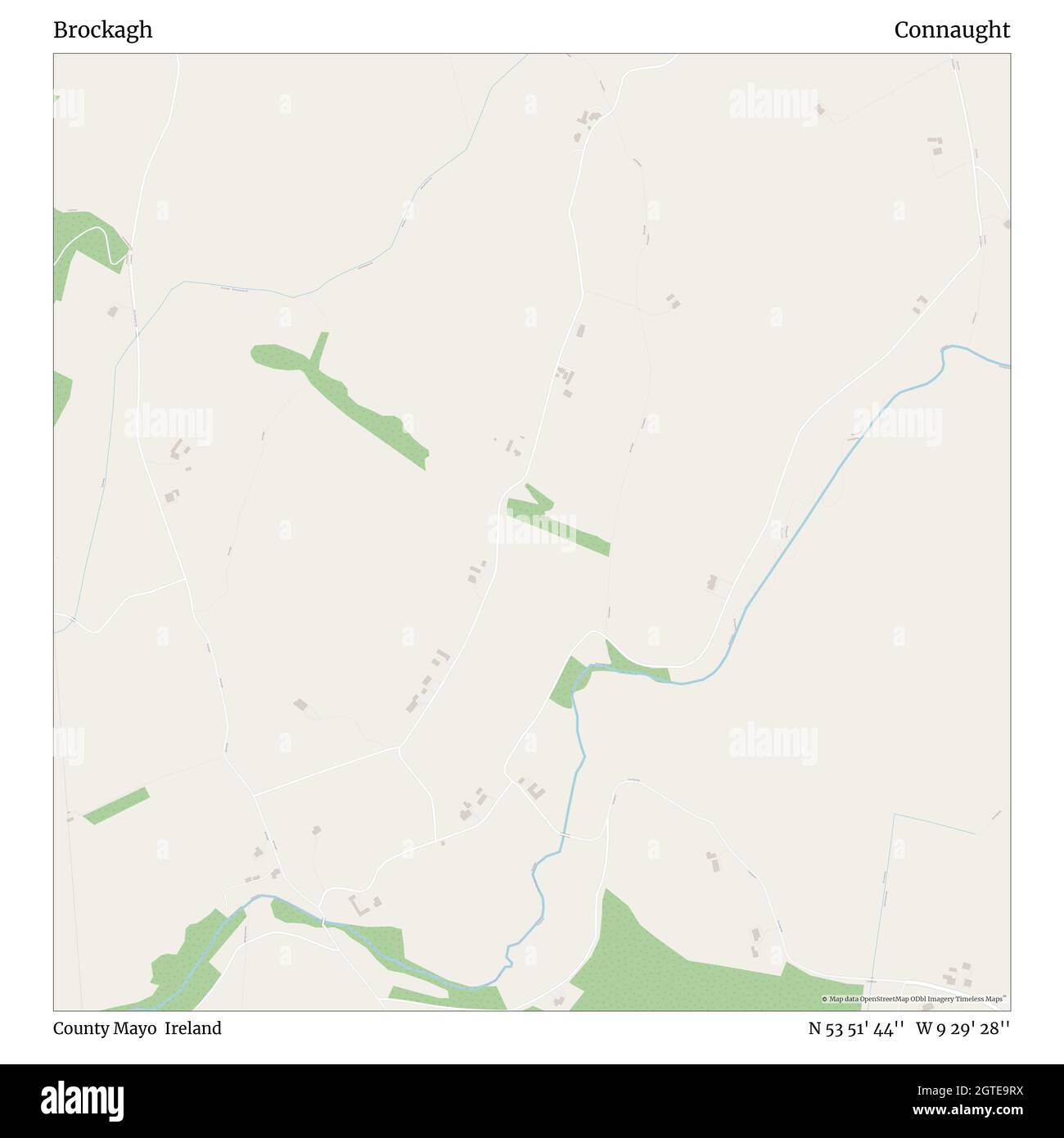 Brockagh, County Mayo, Ireland, Connaught, N 53 51' 44'', W 9 29' 28 ...