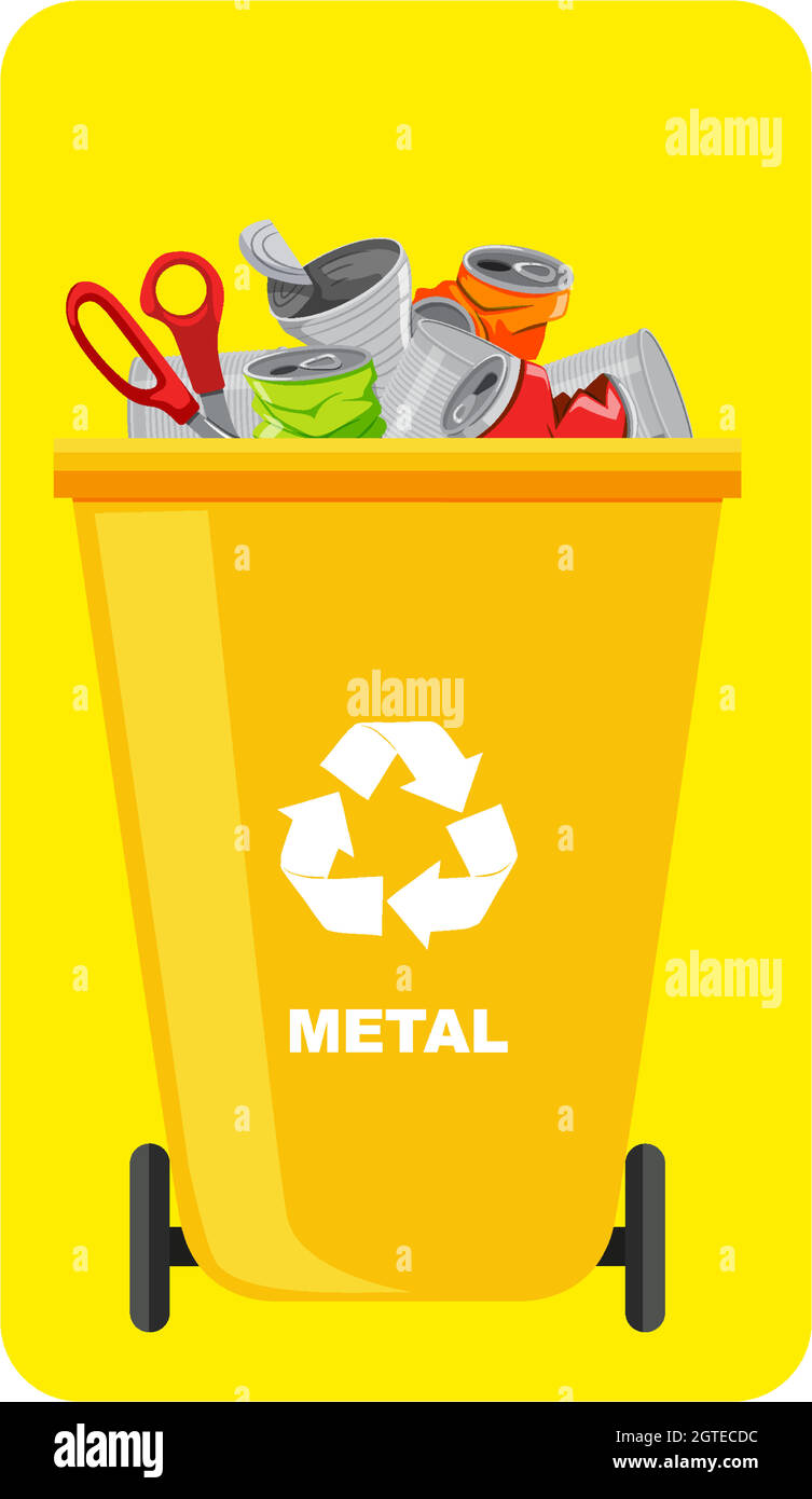 Yellow paper texture can Stock Vector Images - Alamy