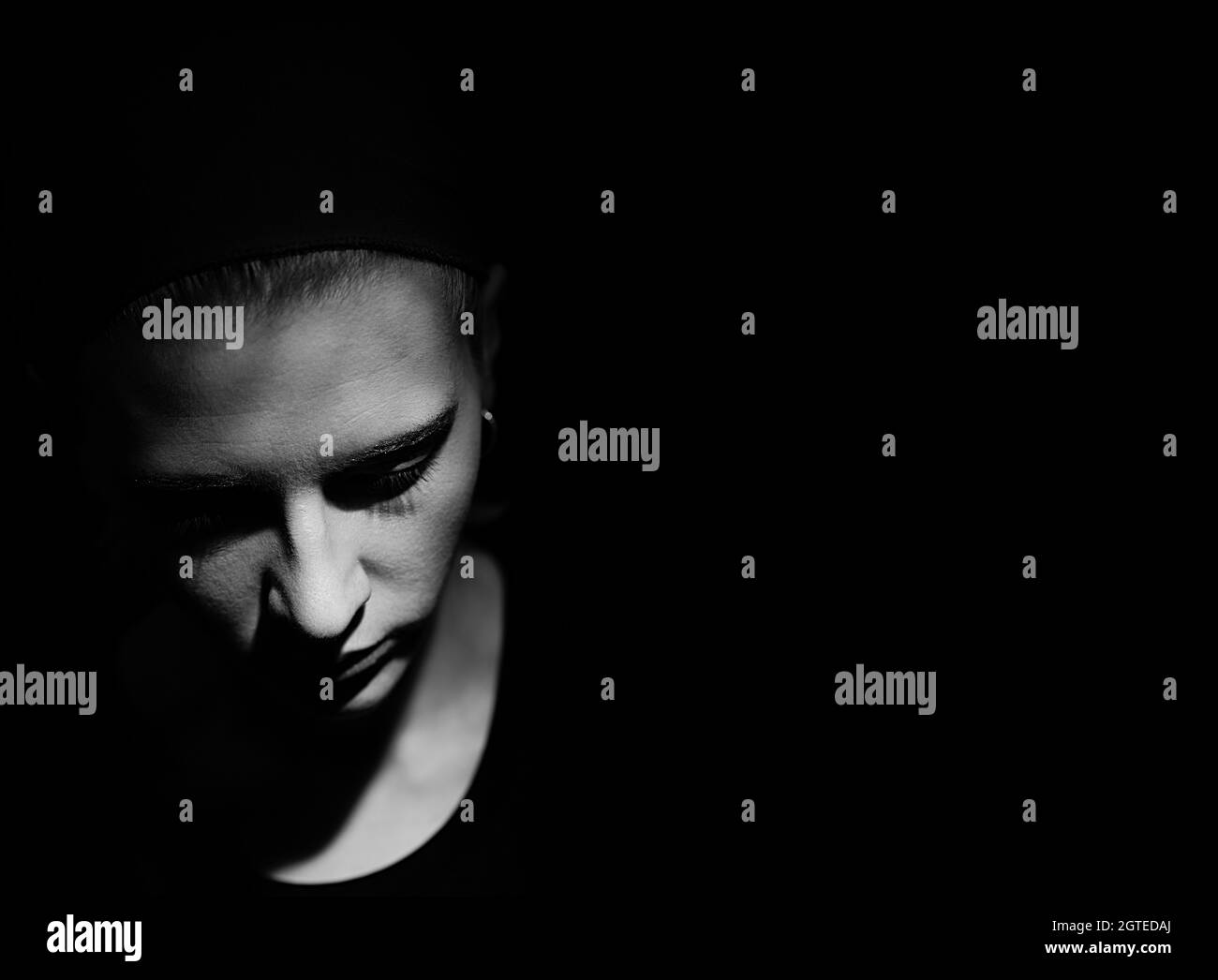 Sad actress hi-res stock photography and images - Alamy