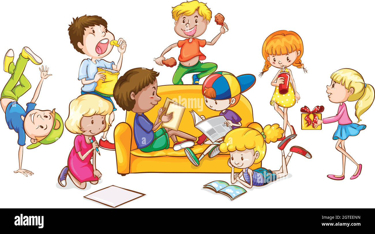 Group Fun Clip Art