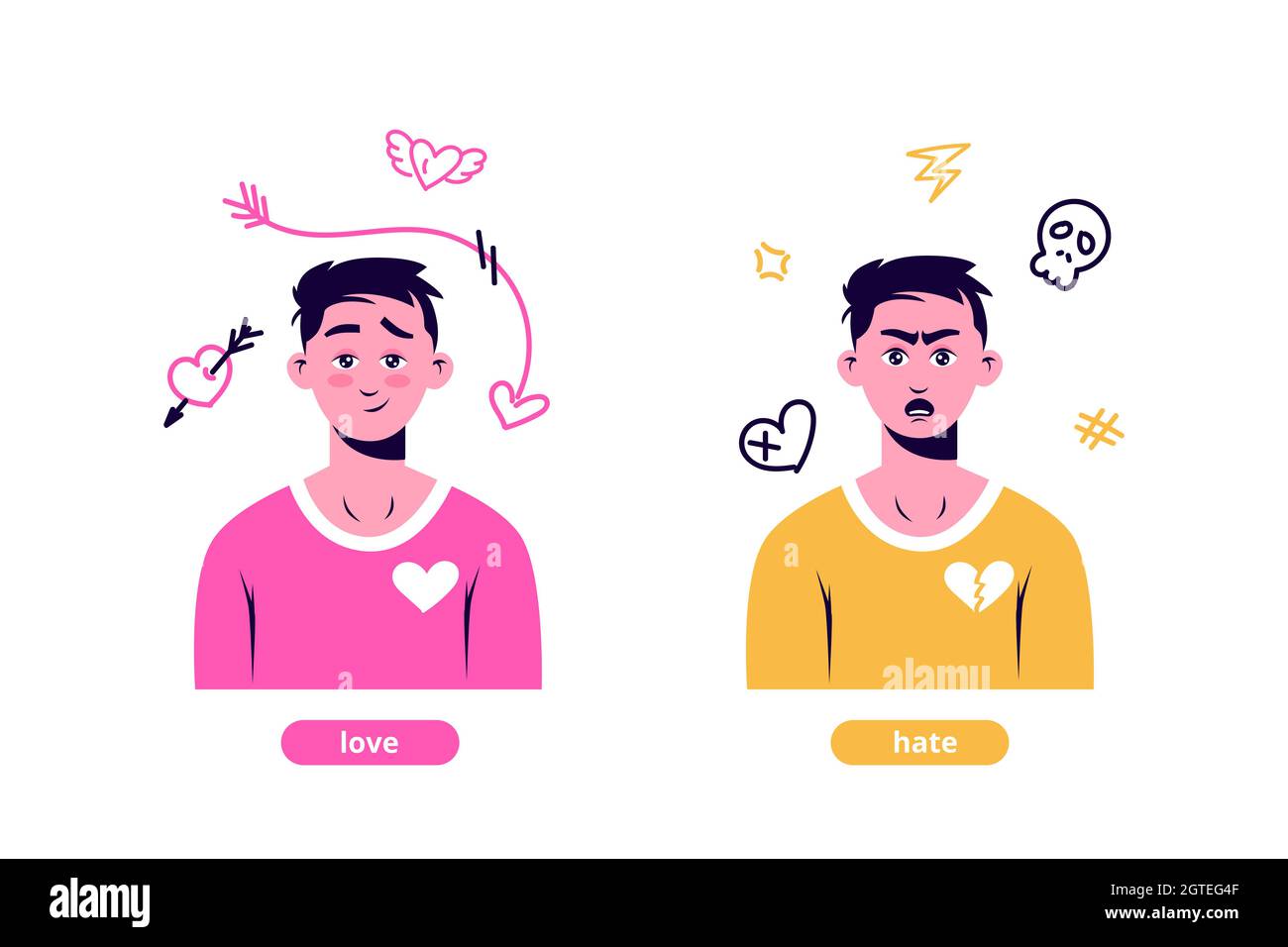 Shyly smile Stock Vector Images - Alamy