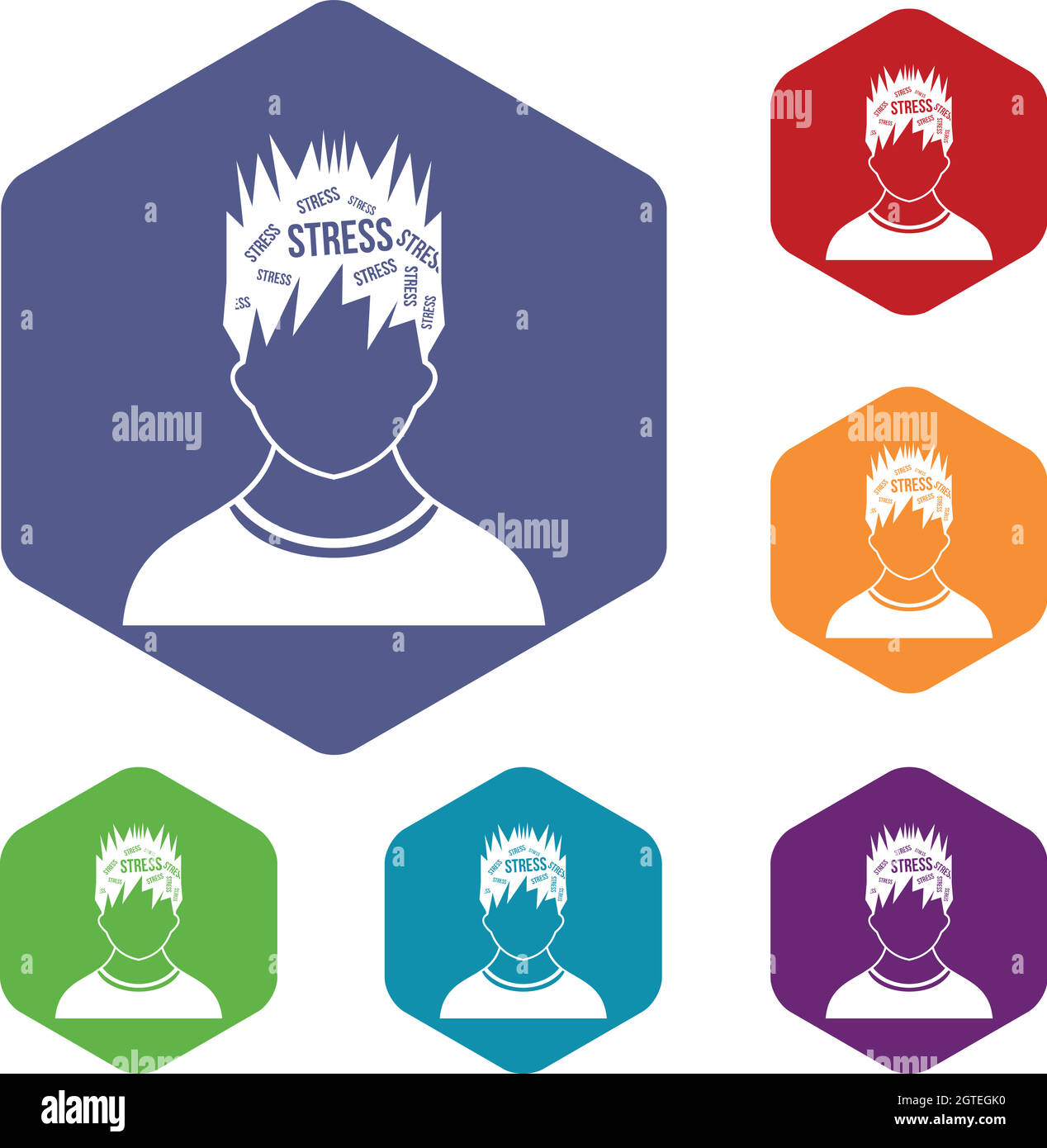 Sad man character in Stock Vector Images - Alamy