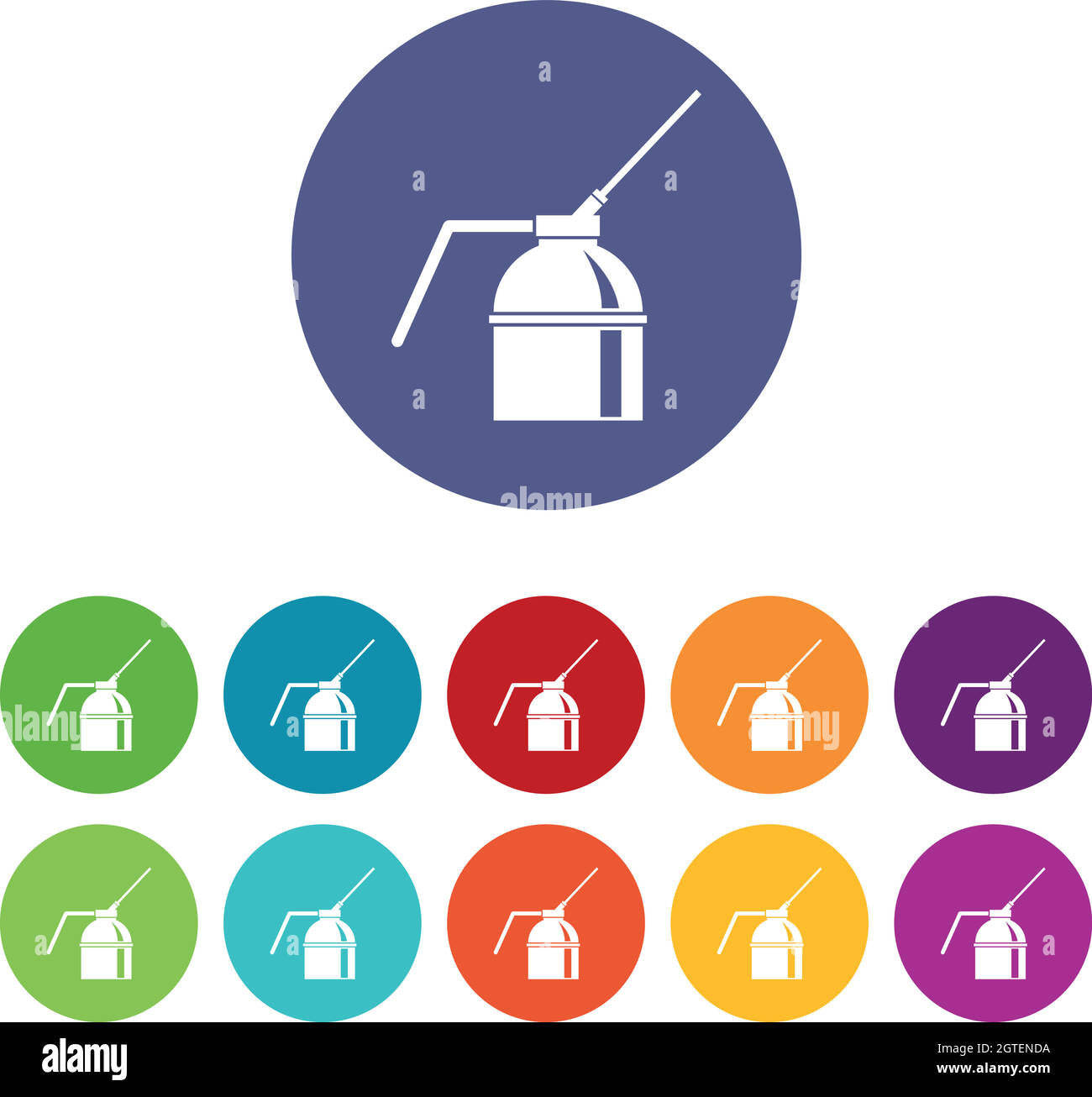 Paint sprayer Stock Vector Images - Alamy