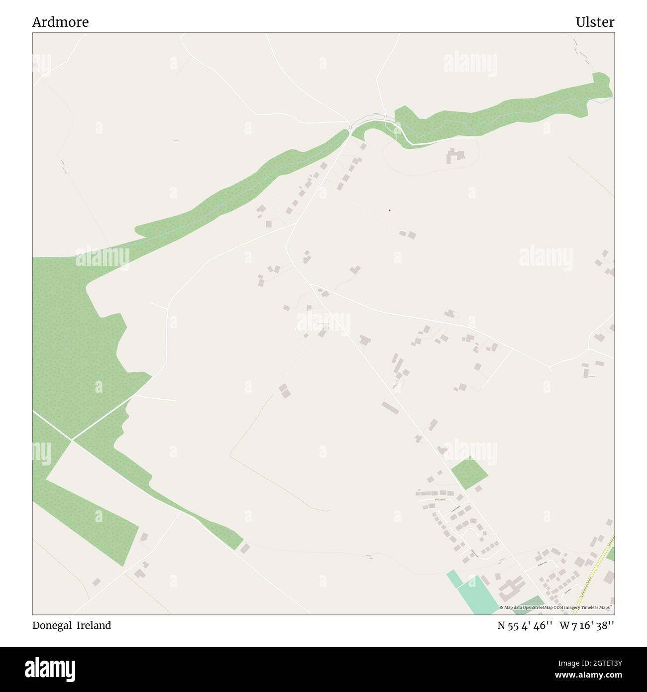 Map of ardmore hi-res stock photography and images - Alamy