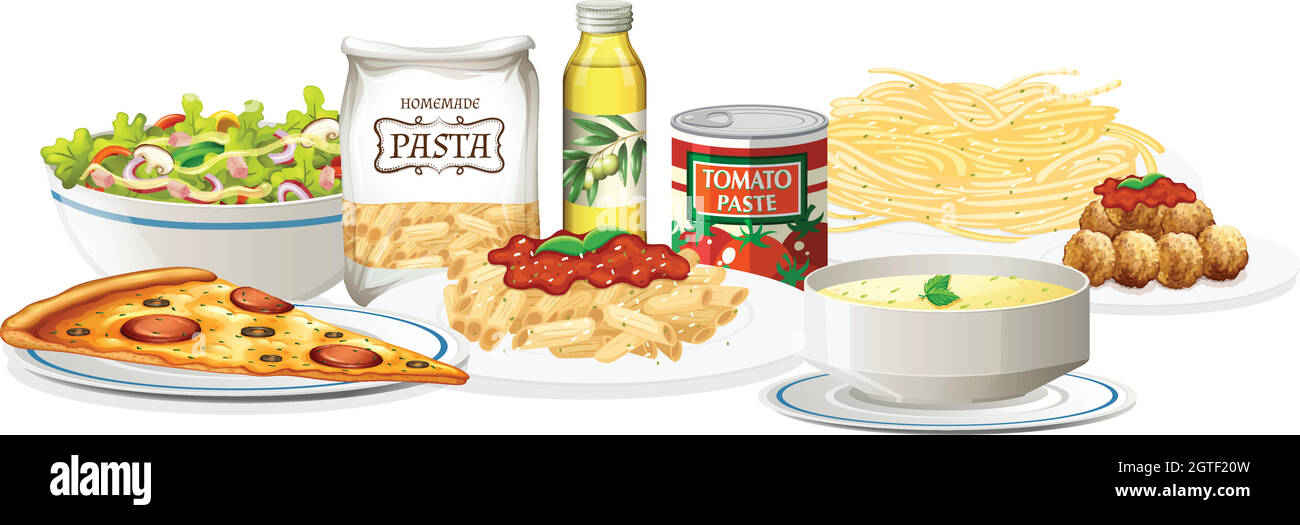 Cuisine element Cut Out Stock Images & Pictures - Alamy