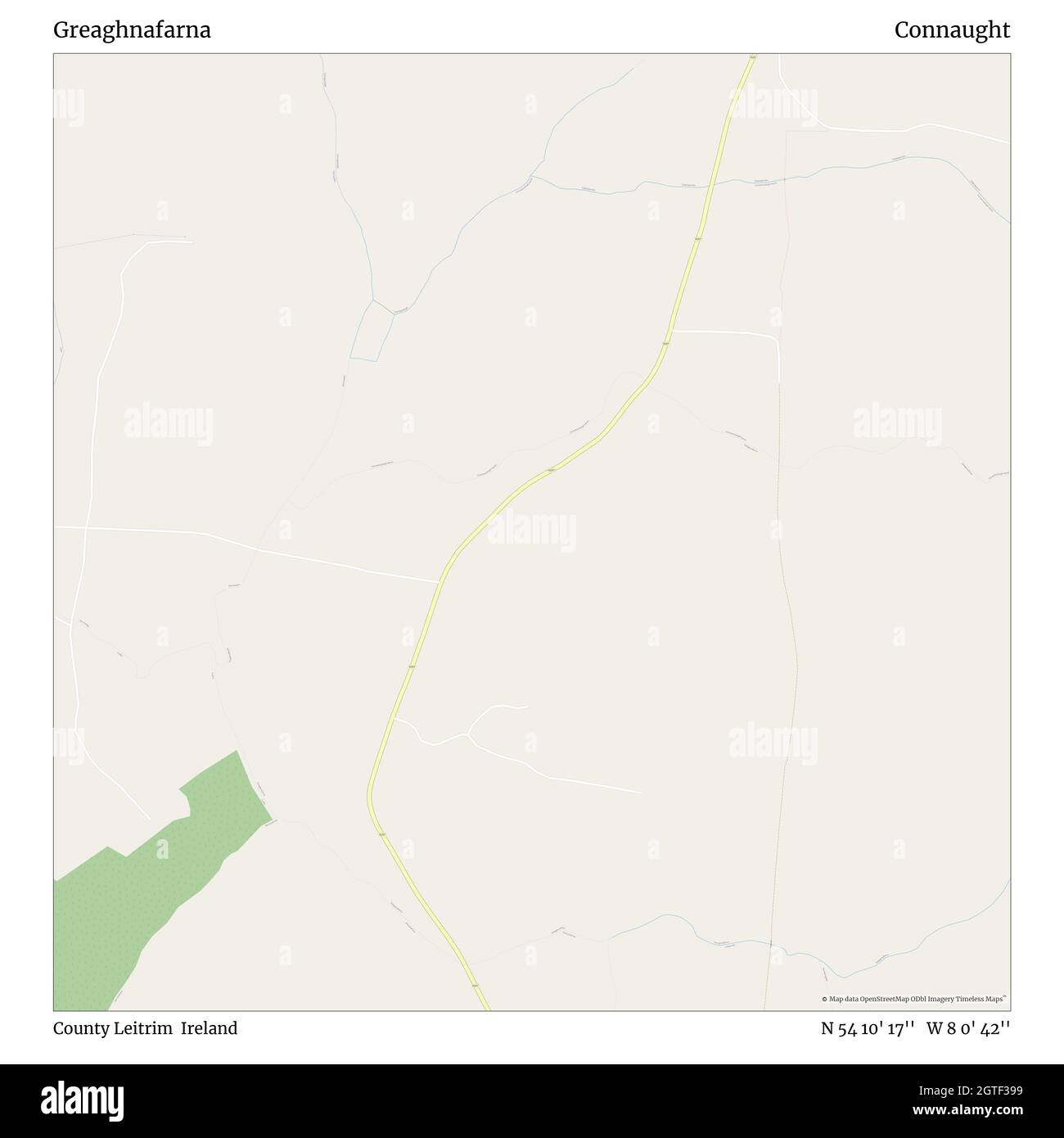 Greaghnafarna, County Leitrim, Ireland, Connaught, N 54 10' 17'', W 8 0 ...