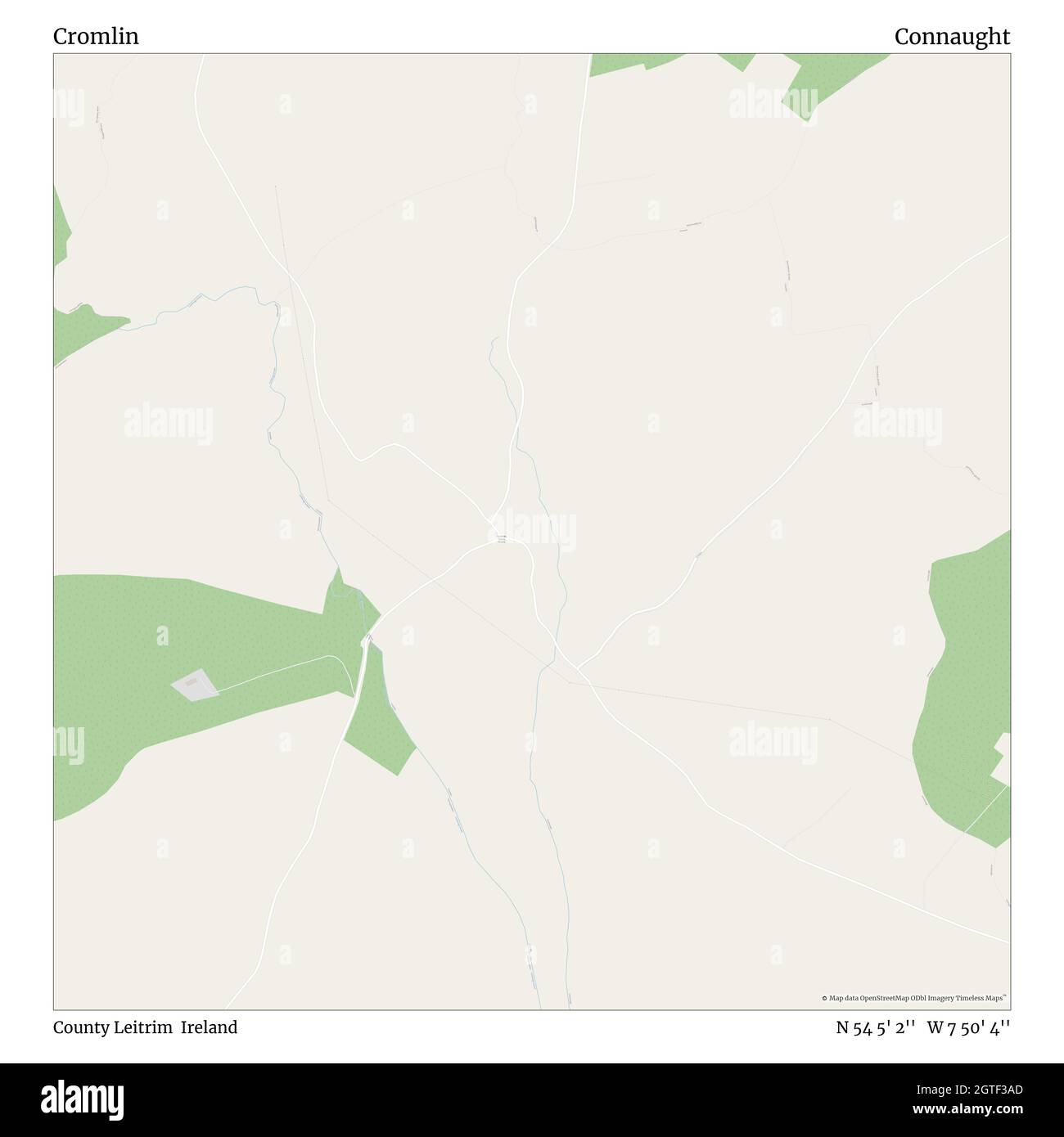 Cromlin, County Leitrim, Ireland, Connaught, N 54 5' 2'', W 7 50' 4 ...