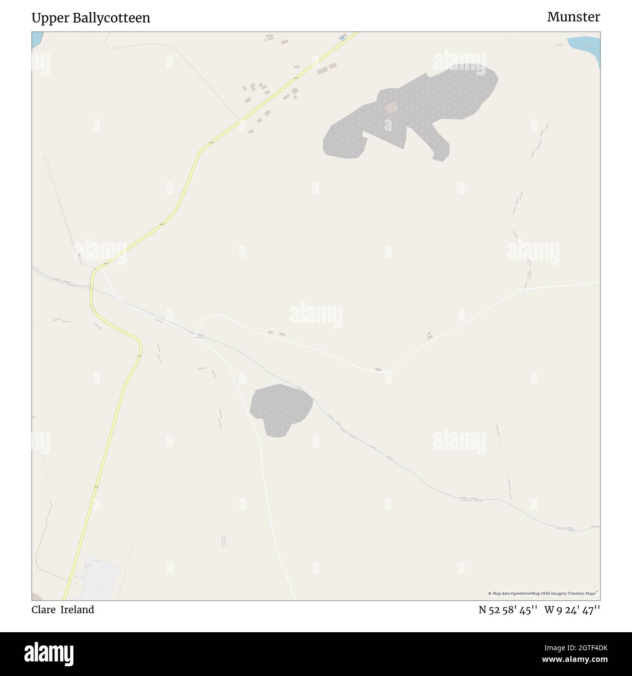 Upper Ballycotteen, Clare, Ireland, Munster, N 52 58' 45'', W 9 24' 47 ...