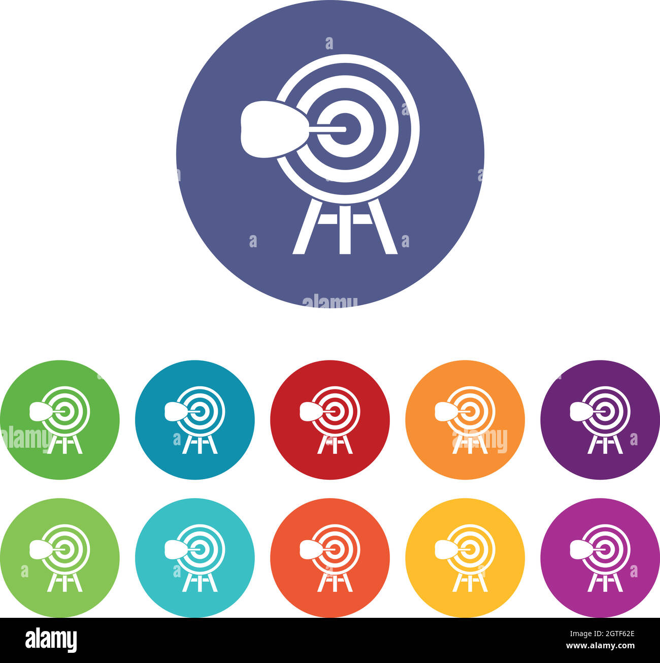Target set icons Stock Vector Image & Art - Alamy