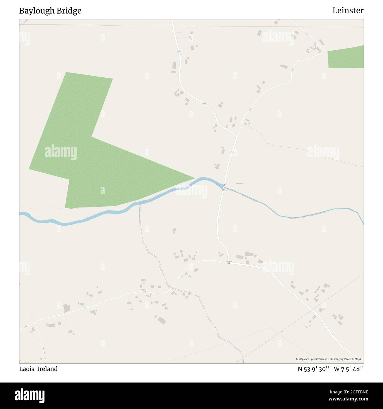 Baylough Bridge, Laois, Ireland, Leinster, N 53 9' 30'', W 7 5' 48 ...