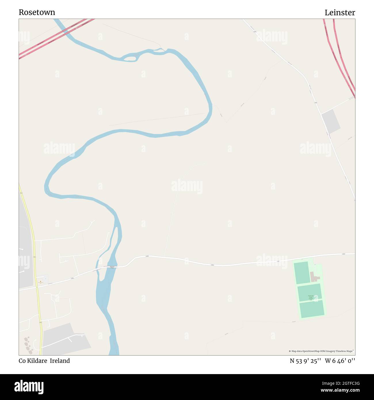 Map of rosetown hi-res stock photography and images - Alamy