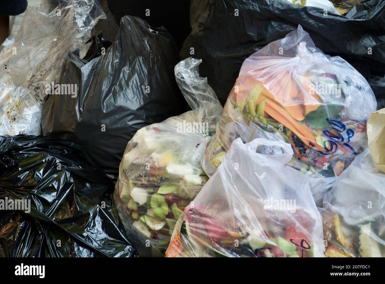 Stacked garbage hi-res stock photography and images - Alamy