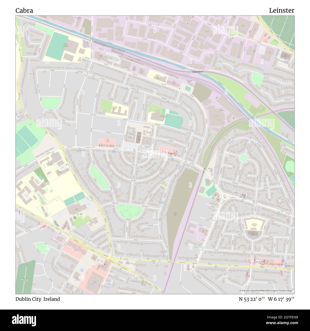 Map of cabra hi-res stock photography and images - Alamy