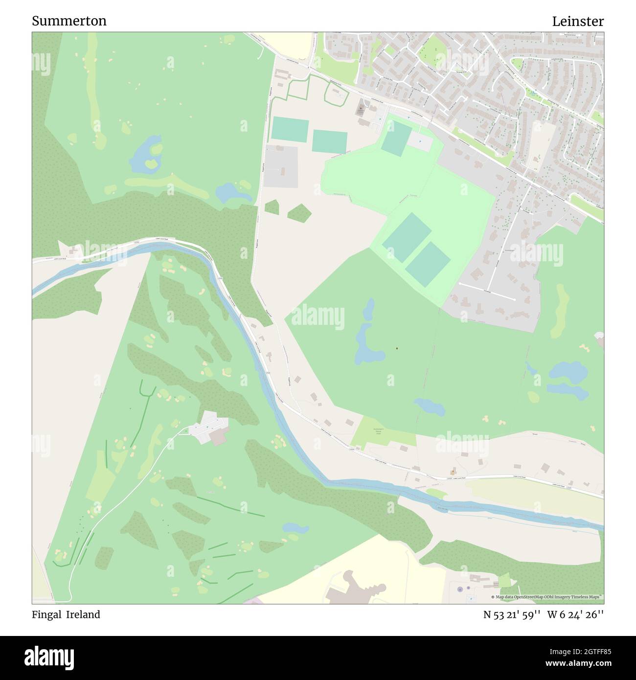 Map of summerton Cut Out Stock Images & Pictures - Alamy