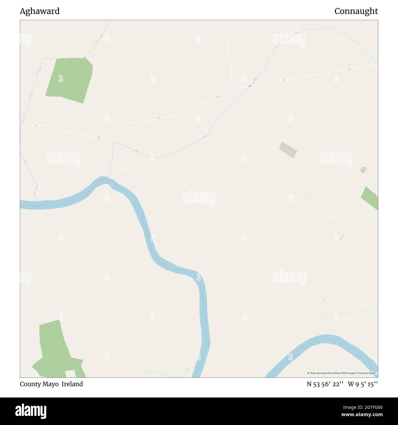 Aghaward, County Mayo, Ireland, Connaught, N 53 56' 22'', W 9 5' 15 ...