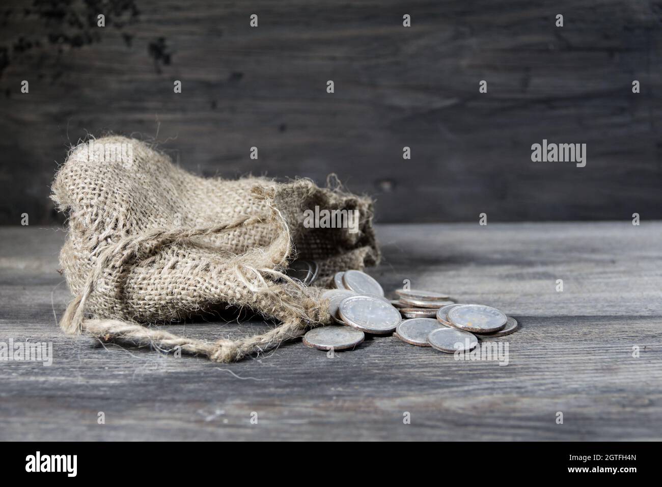 Money bag of judas hi-res stock photography and images - Alamy