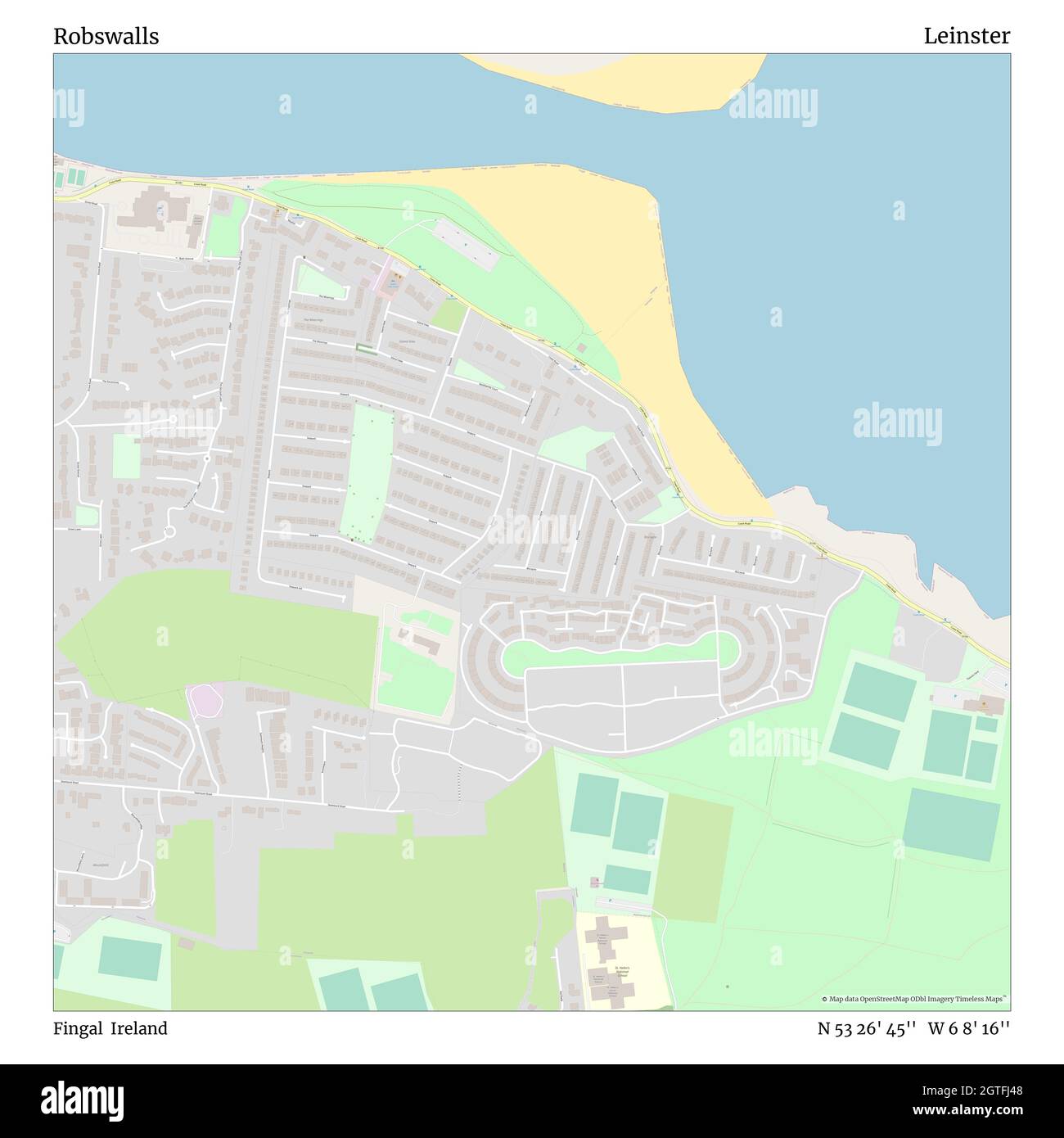 Map of fingal hi-res stock photography and images - Alamy