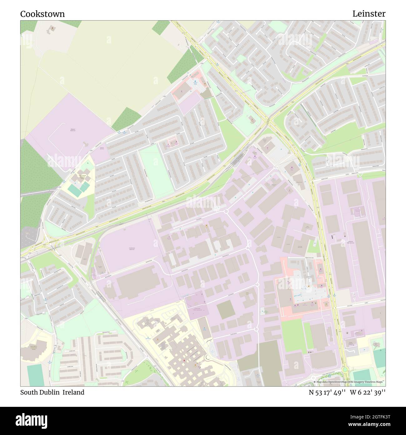 Map of cookstown hi-res stock photography and images - Alamy