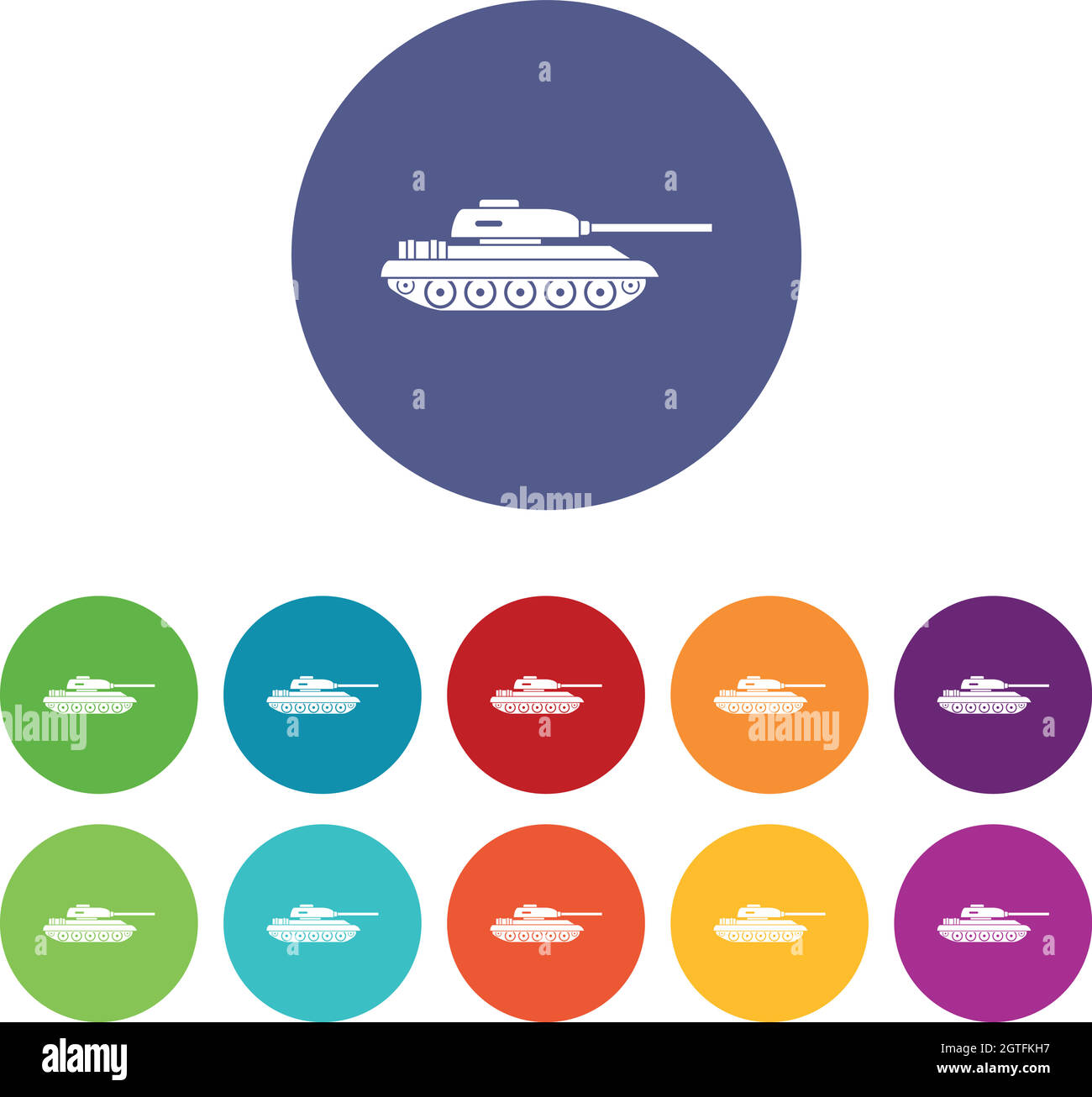 Tank set icons Stock Vector Image & Art - Alamy
