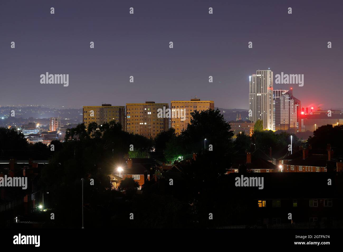 The tallest building in Yorkshire 'Altus House' stands at 116m in Leeds ...