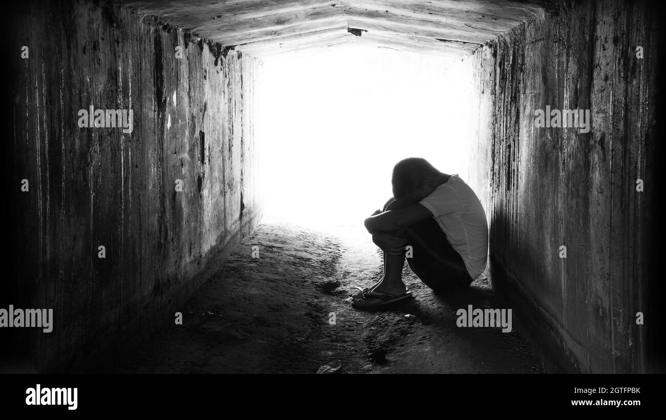 Depression architecture Black and White Stock Photos & Images - Alamy