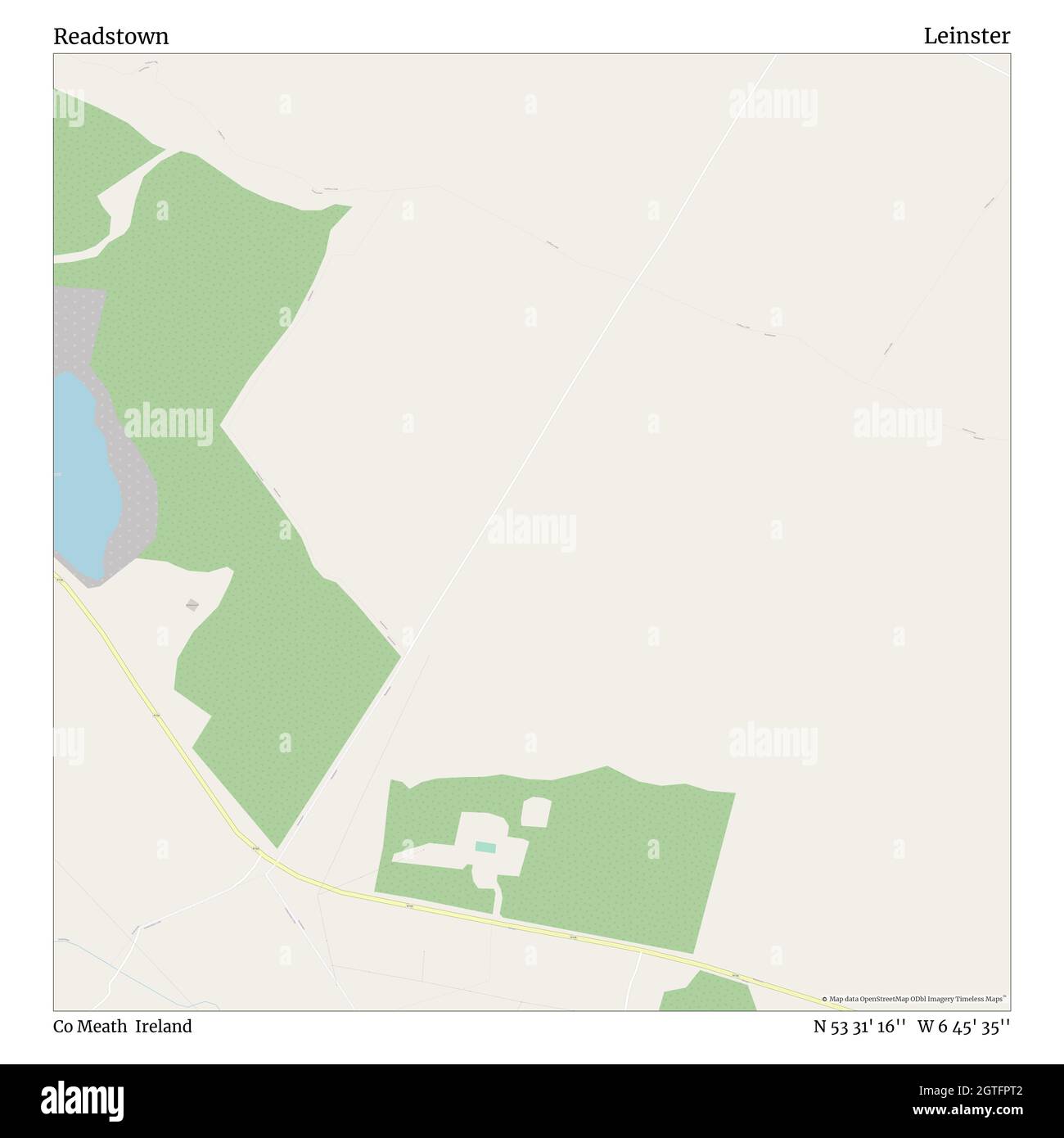 Map of readstown Cut Out Stock Images & Pictures - Alamy