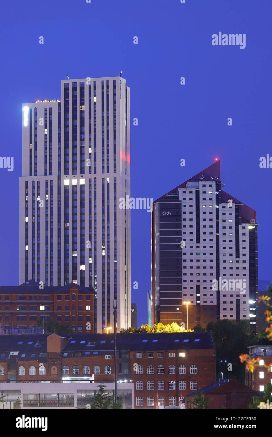 Yorkshire's tallest building 'Altus House' & CLV are student apartments ...