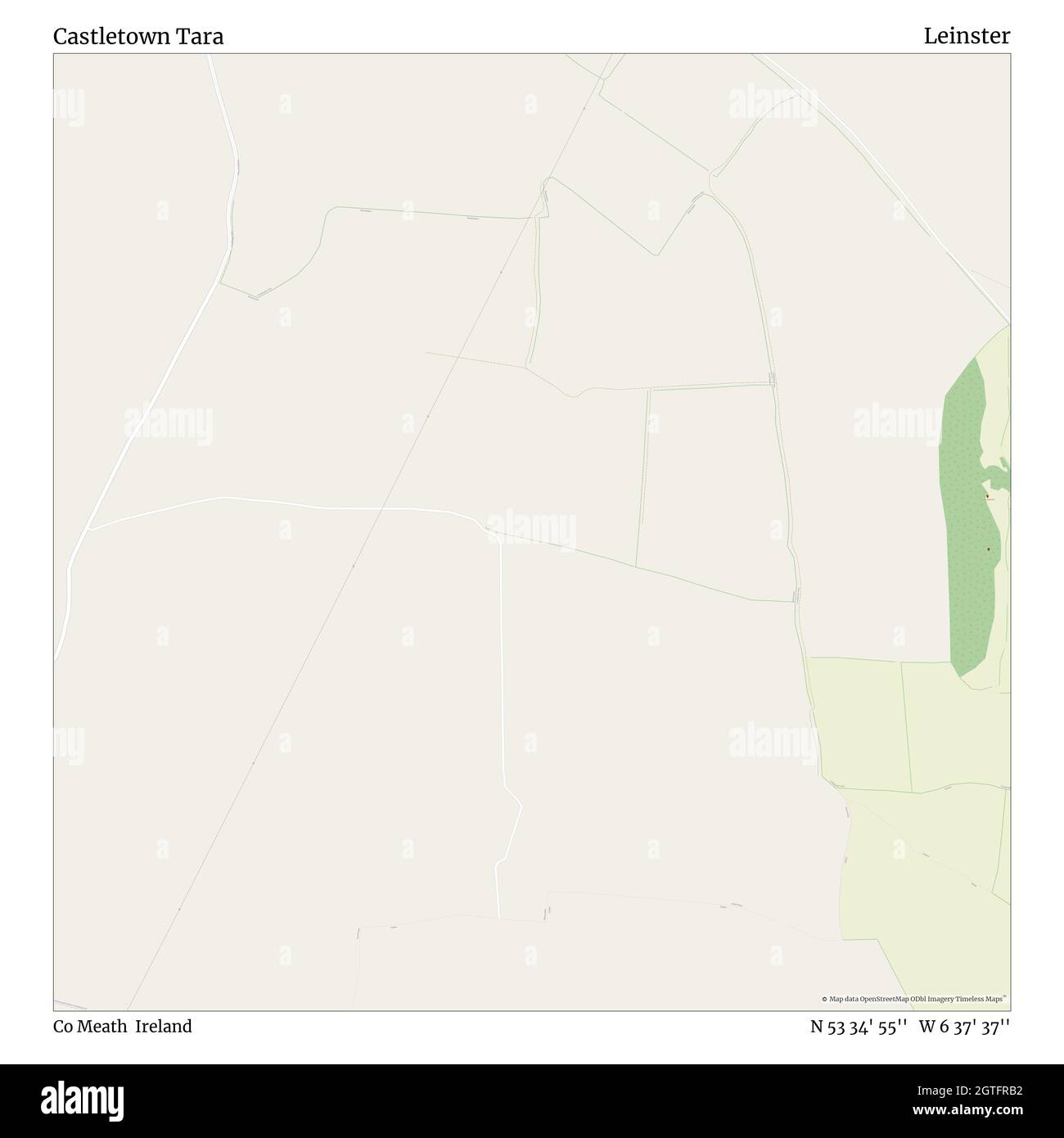 Map of castletown hi-res stock photography and images - Alamy