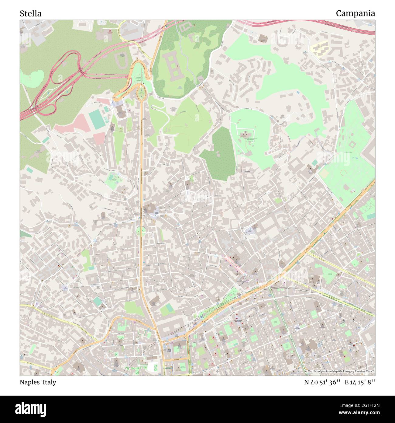 Stella, Naples, Italy, Campania, N 40 51' 36'', E 14 15' 8'', map ...