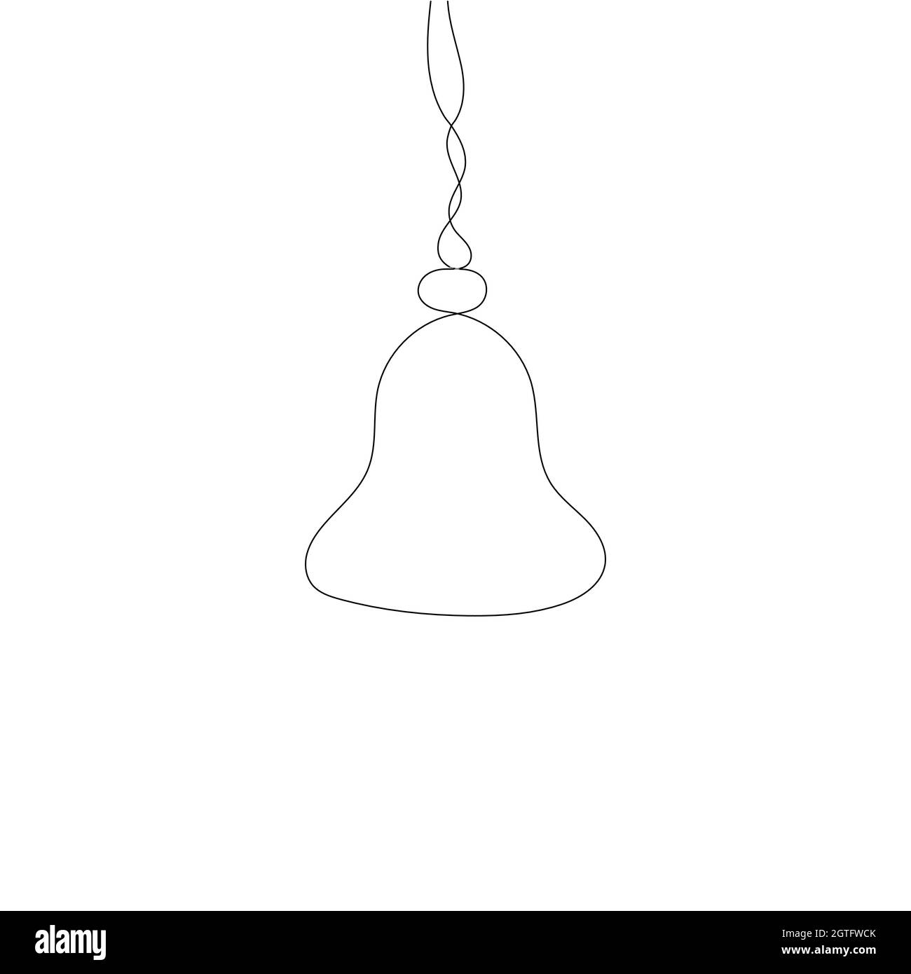 Bell vector vectors hi-res stock photography and images - Alamy