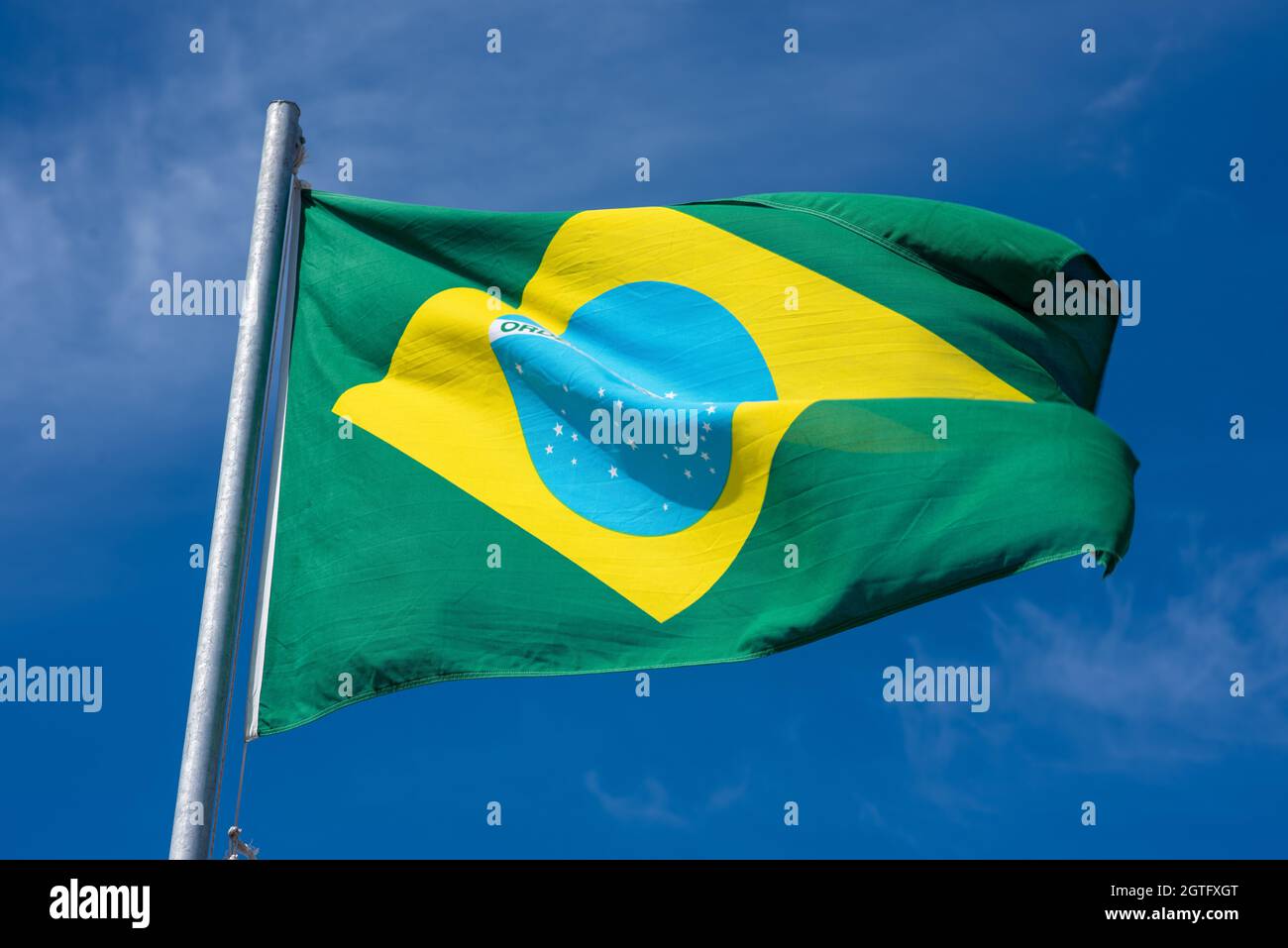 Flag of the brasil hi-res stock photography and images - Alamy