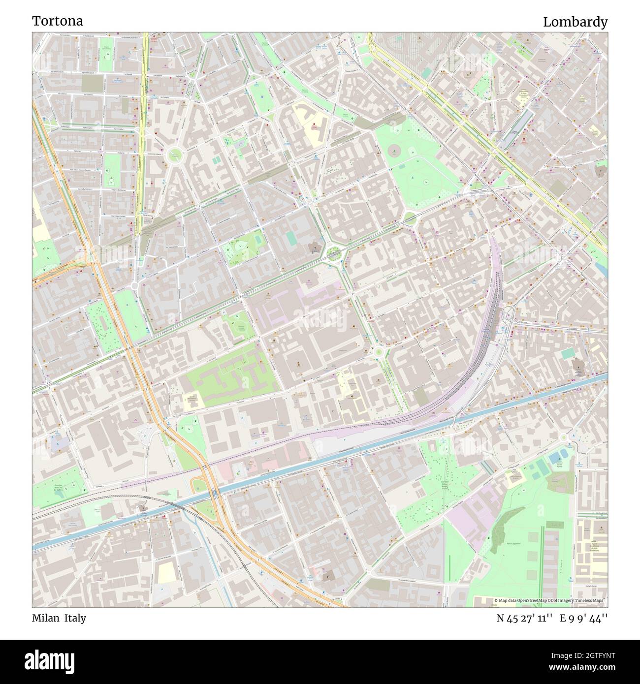 N 45 27 11 hi-res stock photography and images - Alamy