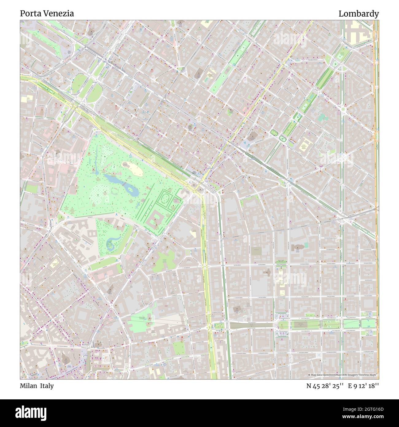 Porta venezia of milan Cut Out Stock Images & Pictures - Alamy