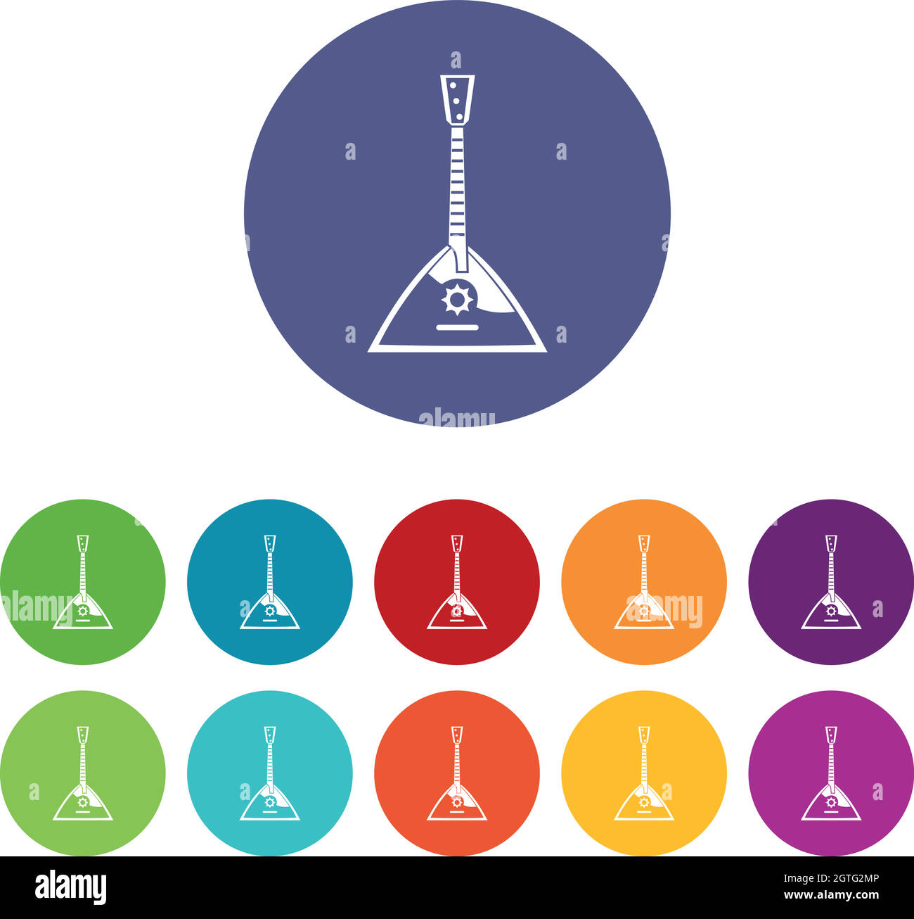 Balalaika national russian musical Stock Vector Images - Alamy