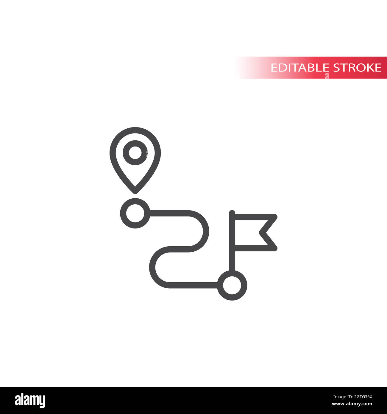 Pin marker location icon hi-res stock photography and images - Alamy