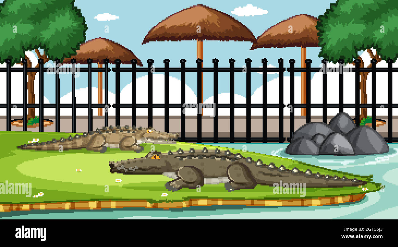 Alligator clipart hi-res stock photography and images - Alamy