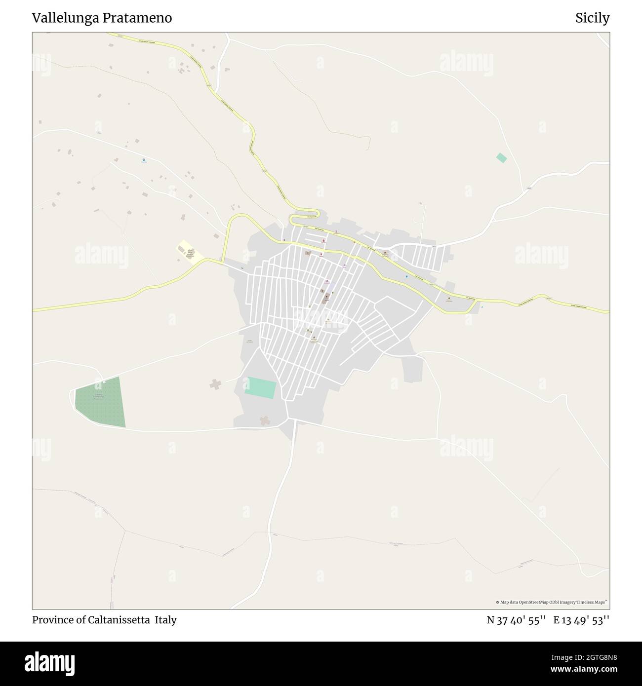 Map of caltanissetta hi-res stock photography and images - Alamy