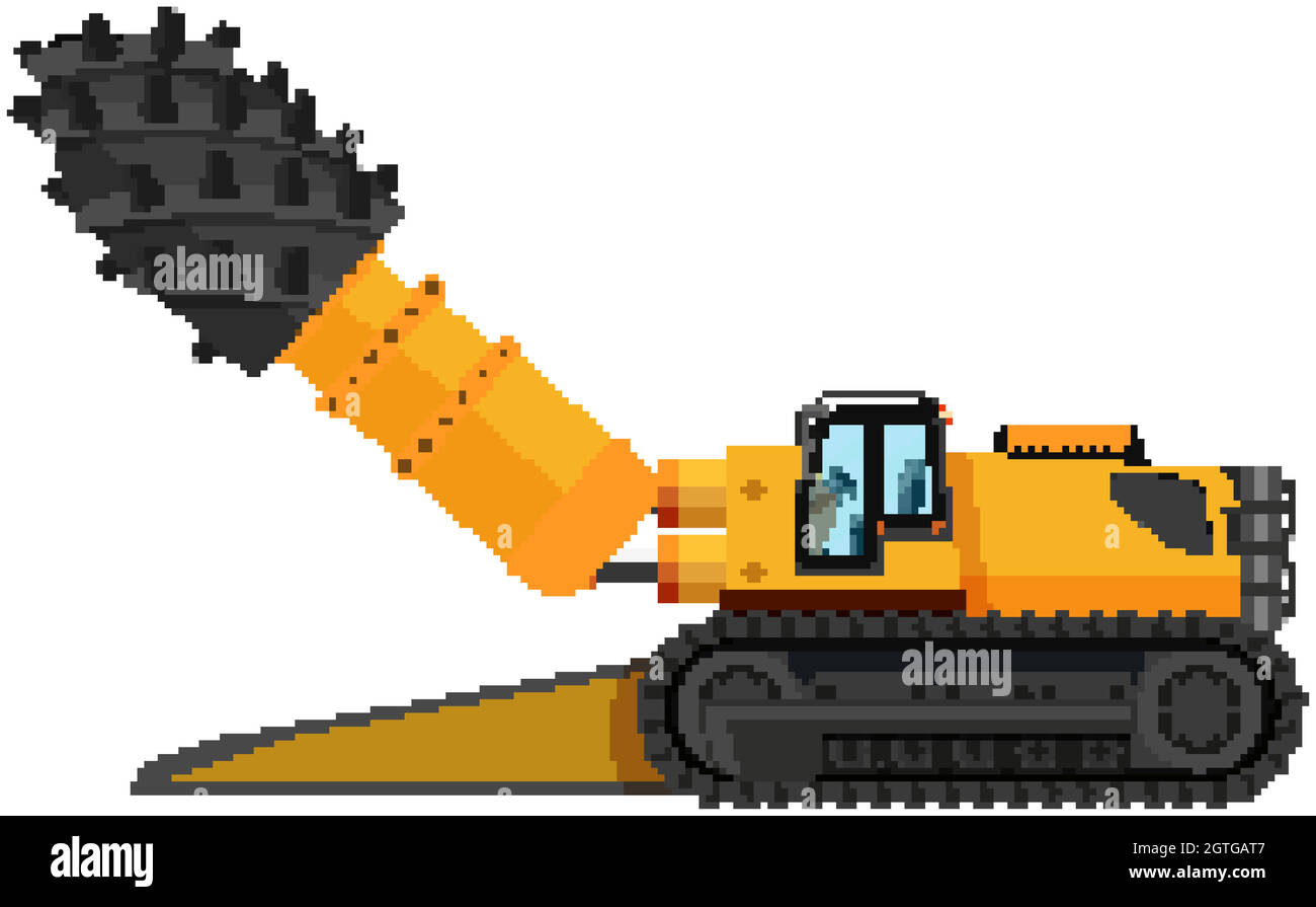 Coal digging Cut Out Stock Images & Pictures - Alamy