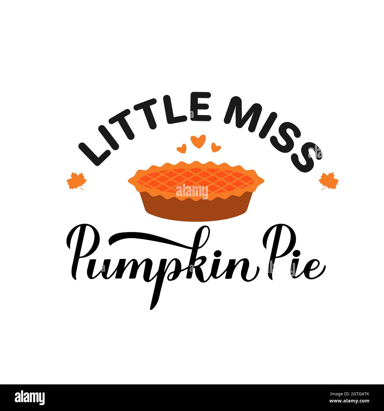 Little Miss Pumpkin Pie calligraphy hand lettering. Fall or ...