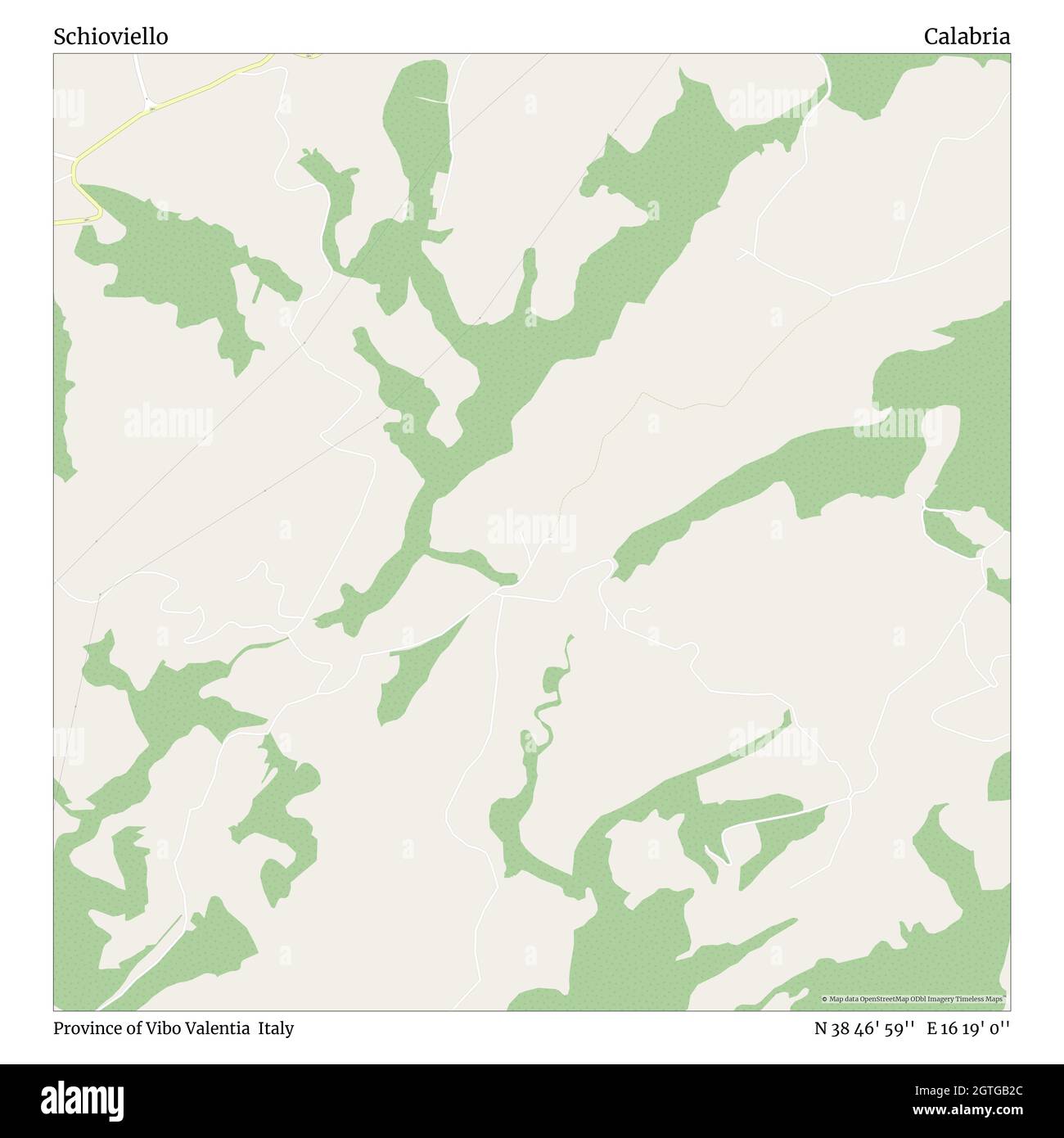 Vibo valentia map hi-res stock photography and images - Alamy