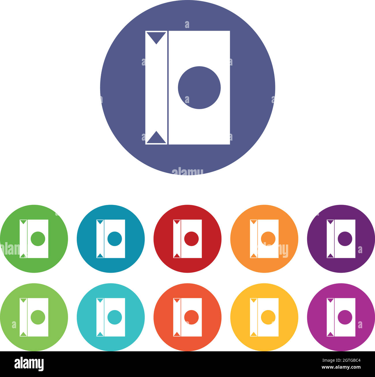 Big package set icons Stock Vector Image & Art - Alamy