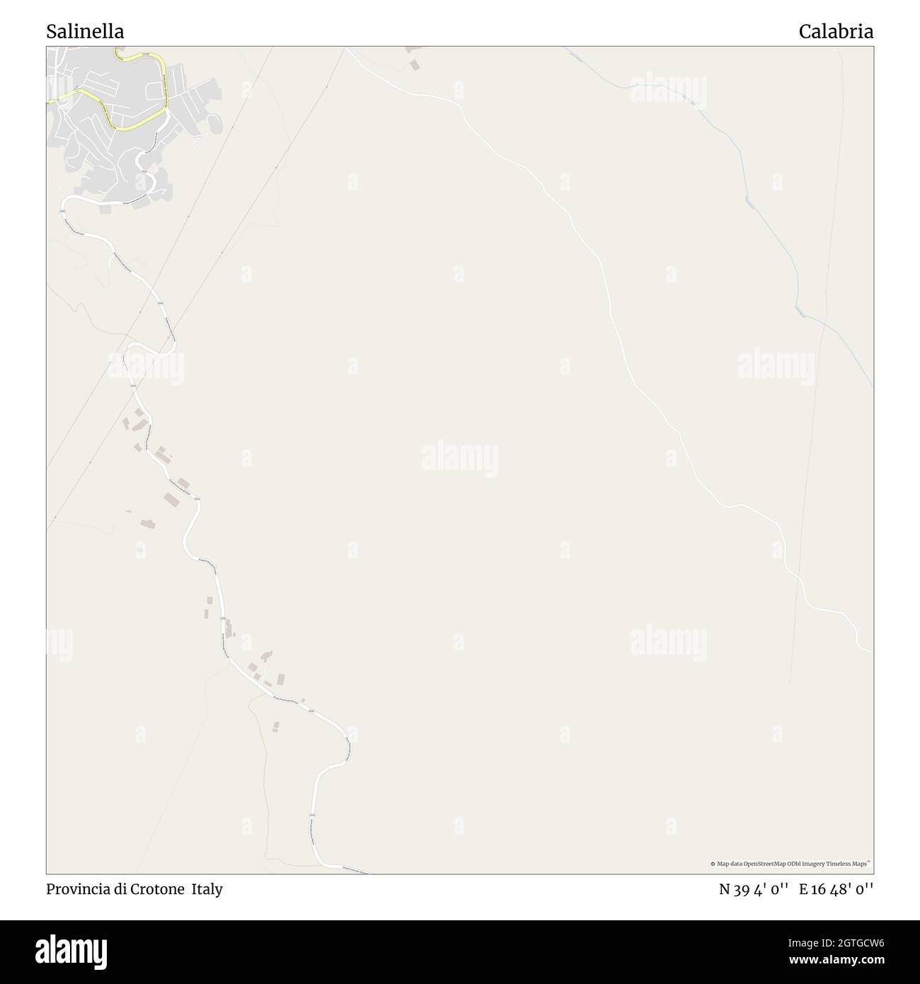 Map of crotone hi-res stock photography and images - Alamy