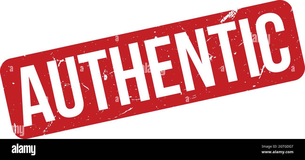 Authentic word Stock Vector Images - Alamy