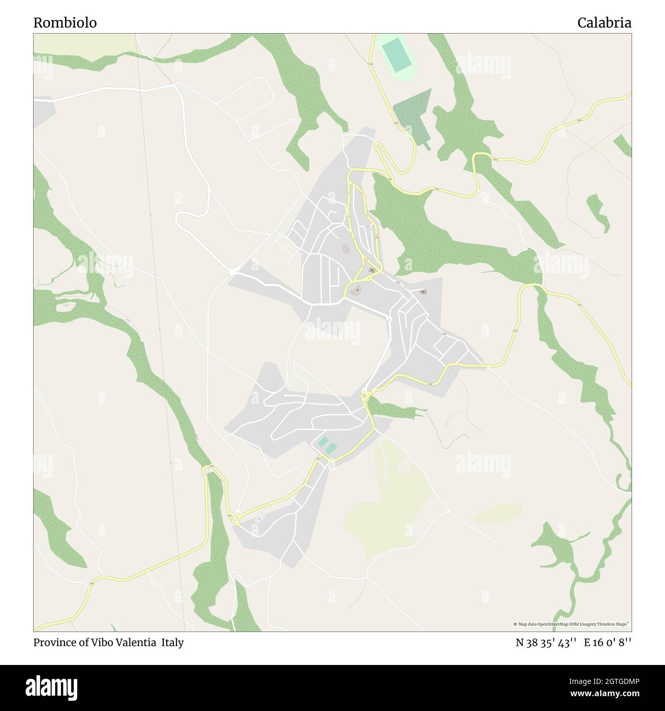 Vibo valentia province map hi-res stock photography and images - Alamy